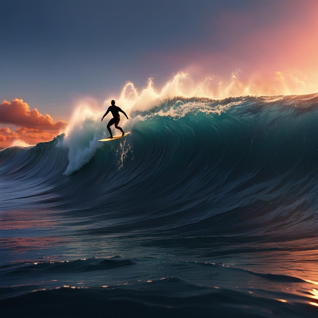 surfer - AI Generated Artwork - NightCafe Creator