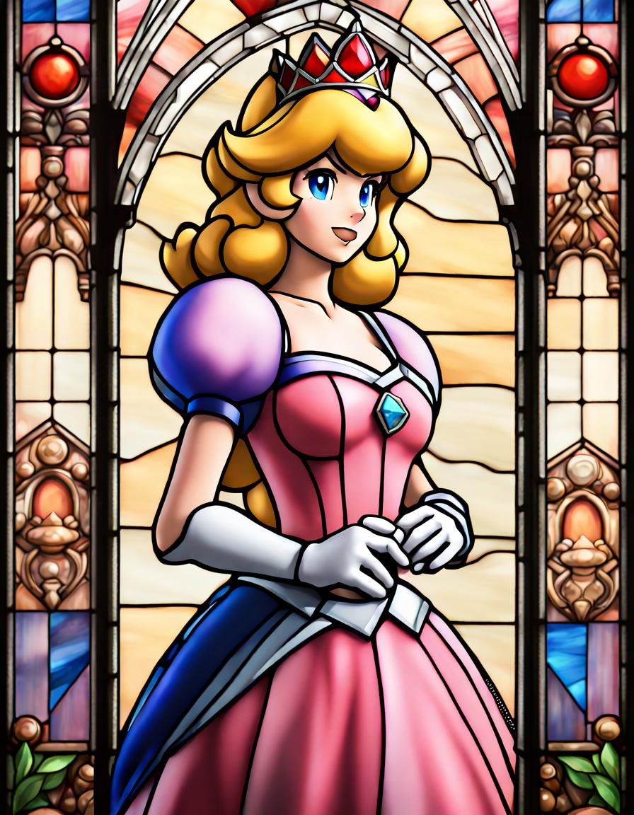 Princess Peach - AI Generated Artwork - NightCafe Creator