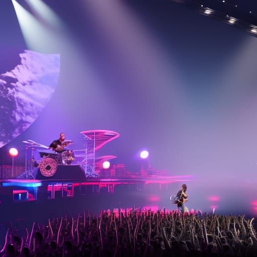 in concert - AI Generated Artwork - NightCafe Creator