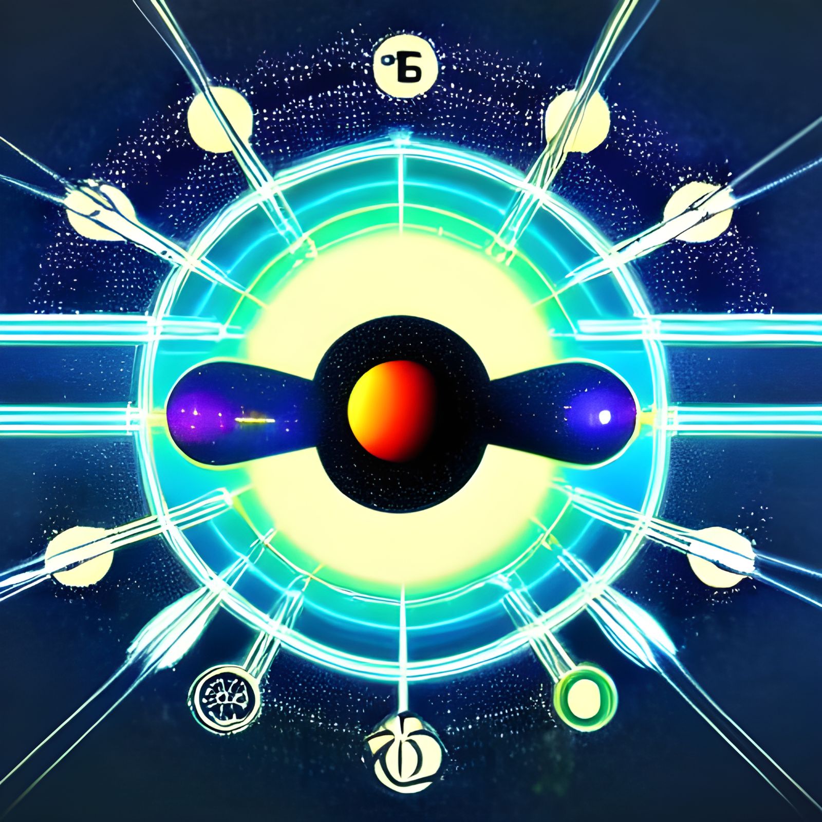 Quantum Cipher - AI Generated Artwork - NightCafe Creator