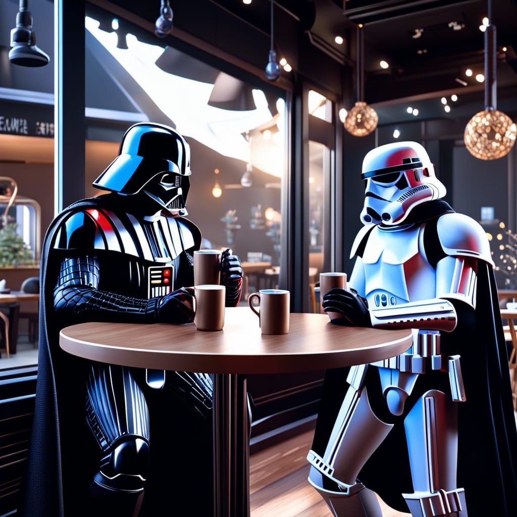 Coffee Boss - AI Generated Artwork - NightCafe Creator