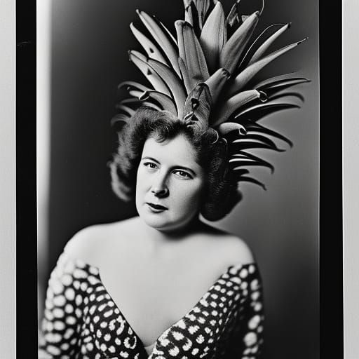 Mrs Pineapple - AI Generated Artwork - NightCafe Creator