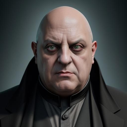 Uncle Fester - AI Generated Artwork - NightCafe Creator