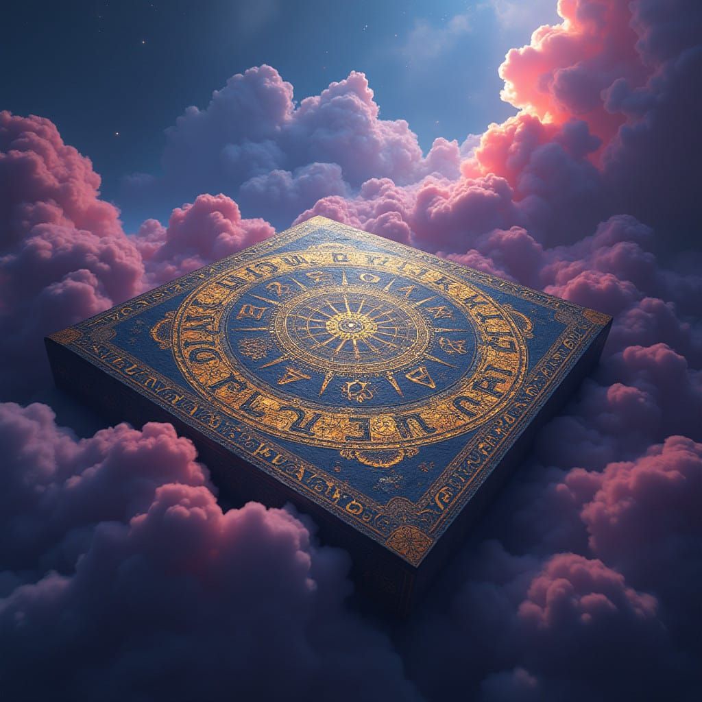 SIGNATURE DE CONTRAT - Ethereal Contract in Celestial Nebul...