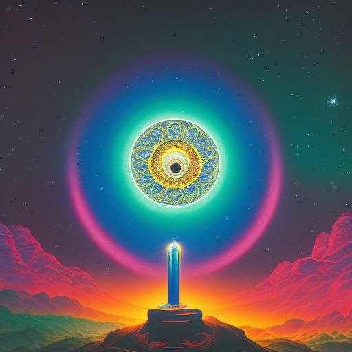 The Sun ,the Moon & the Stars by Alex Grey, Lisa Frank, Frank Miller ...