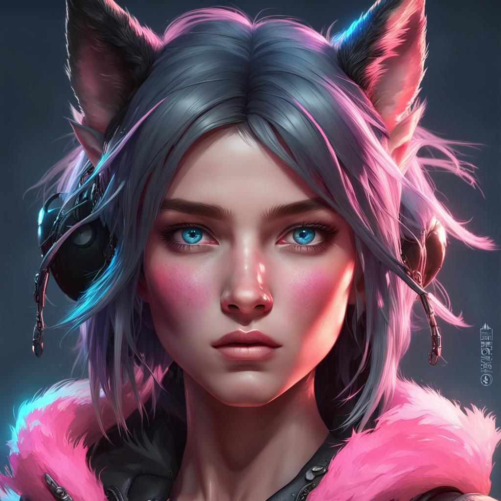 Wolf demi-human - AI Generated Artwork - NightCafe Creator