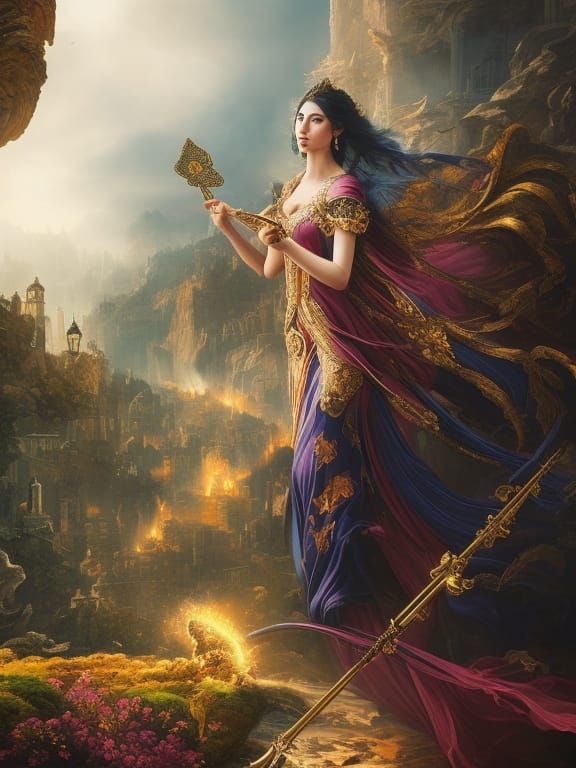 Goddess - AI Generated Artwork - NightCafe Creator