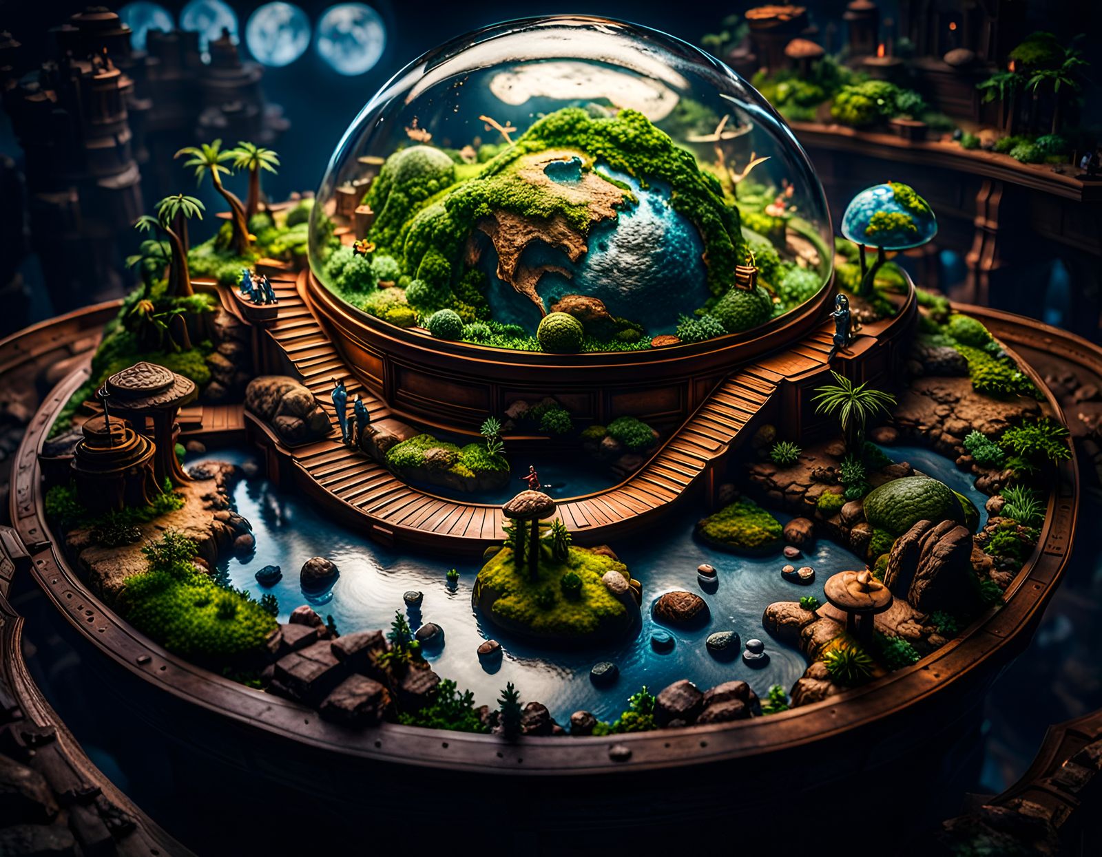 Earth Day Diorama - AI Generated Artwork - NightCafe Creator