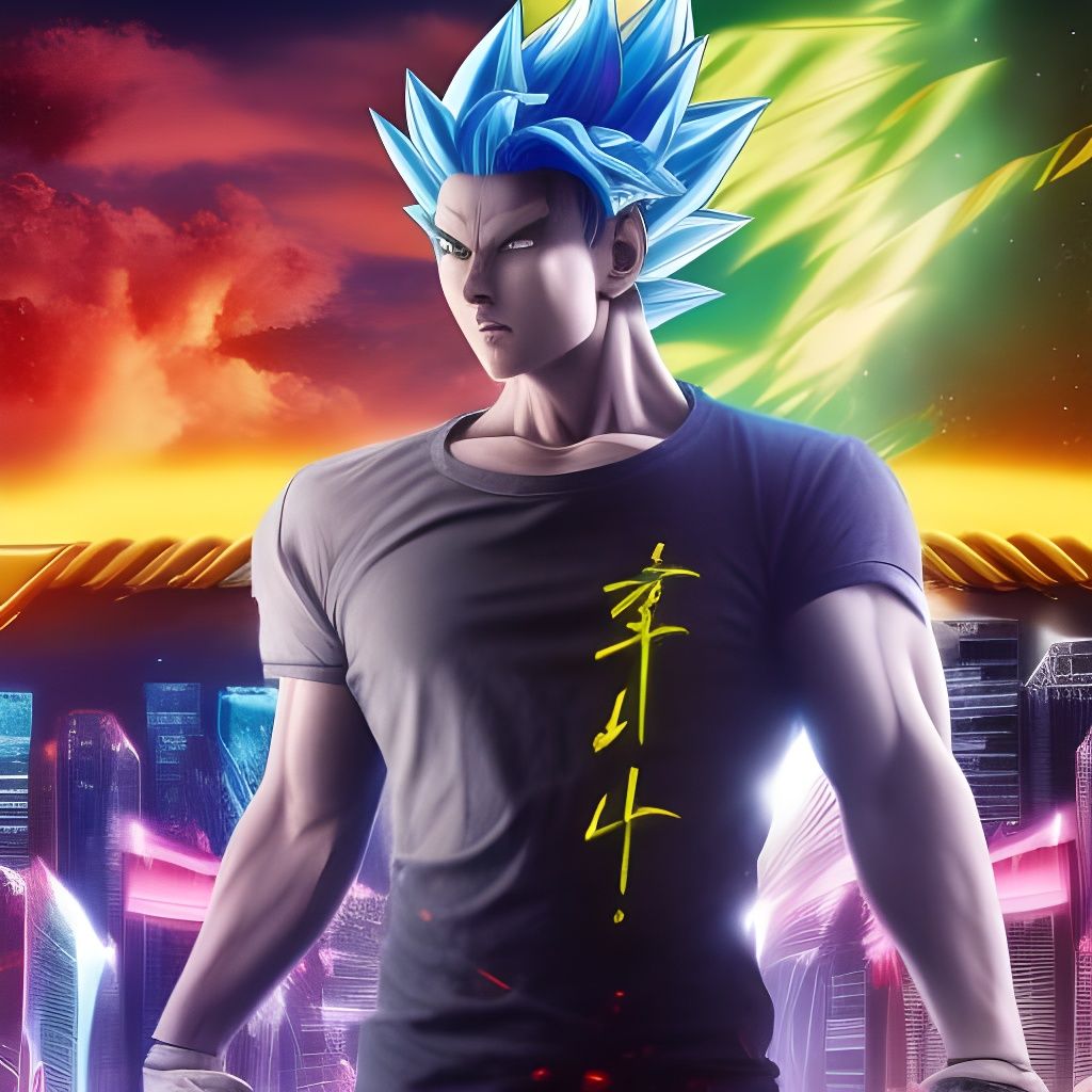 Super Saiyan God Vegito joins the fight