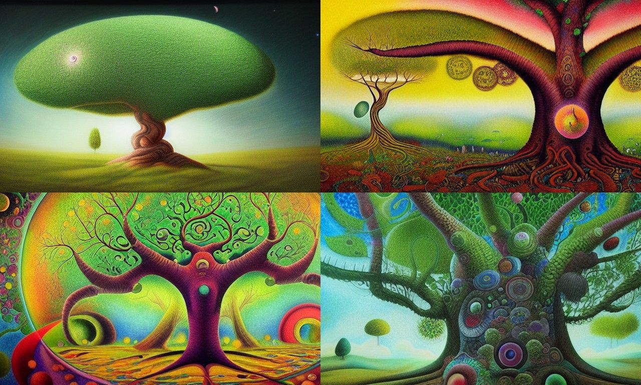 Tree of Gaia : r/nightcafe