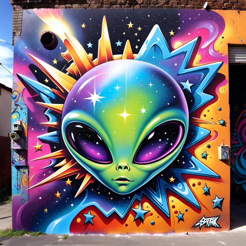 Alien Art - AI Generated Artwork - NightCafe Creator