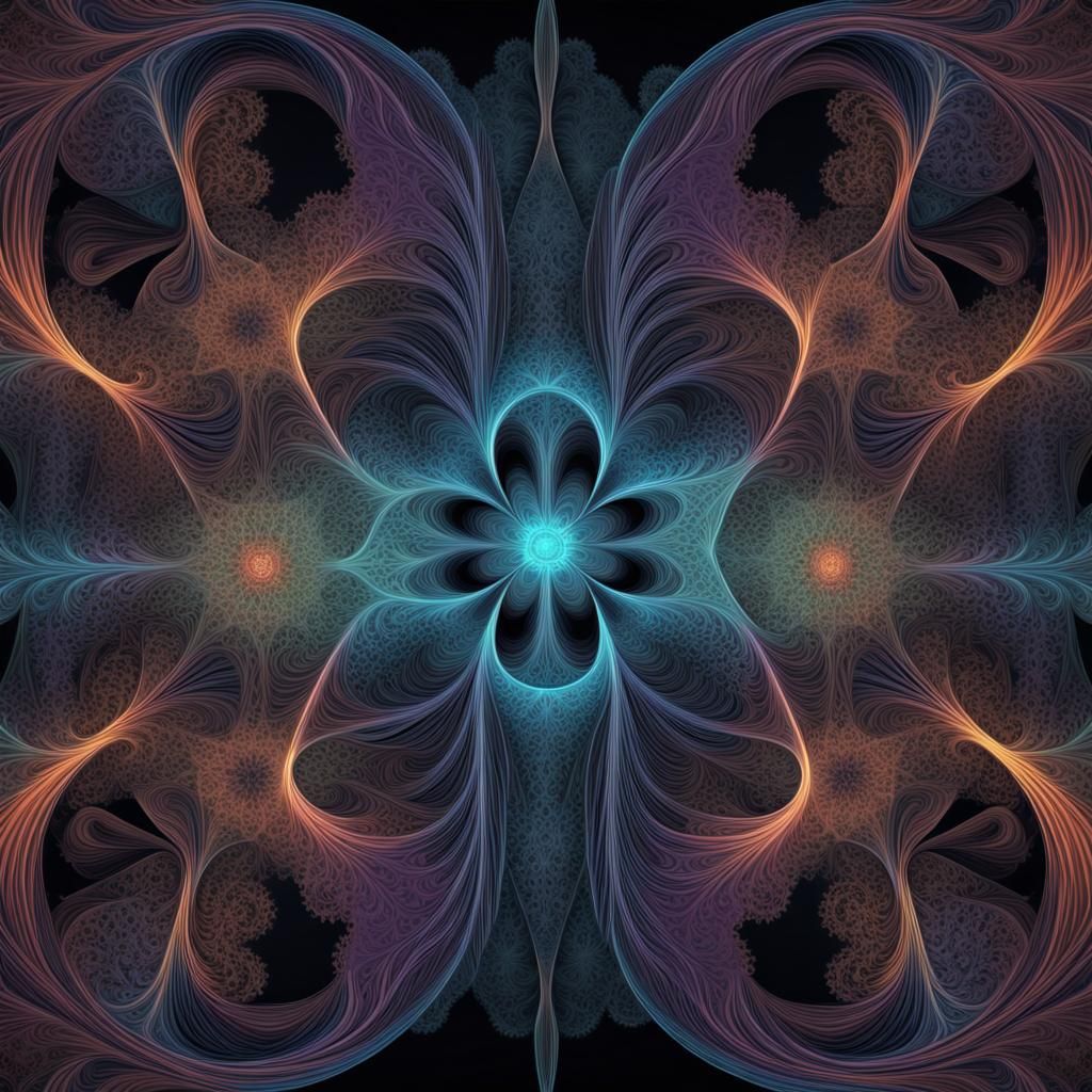 wonderfull filigrane template, atomic level details, fractal level ...