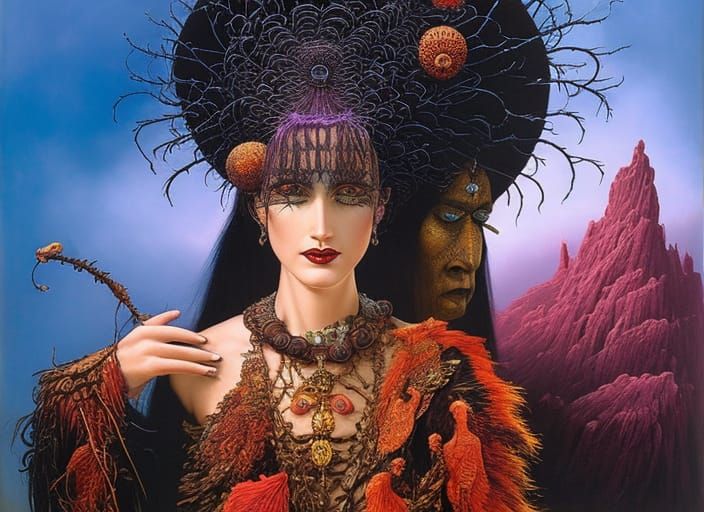 Life & Death Magic 5 - AI Generated Artwork - NightCafe Creator