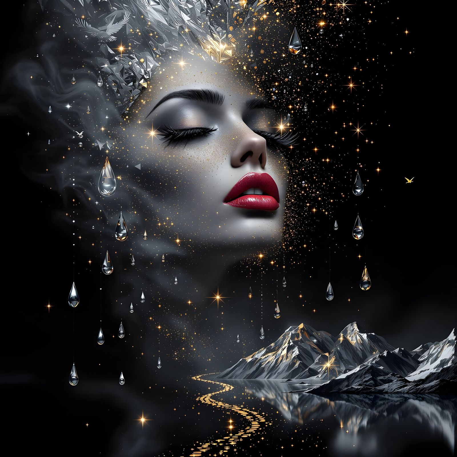 Ascend in Gold & Shadow - Ascend in Gold & Shadow