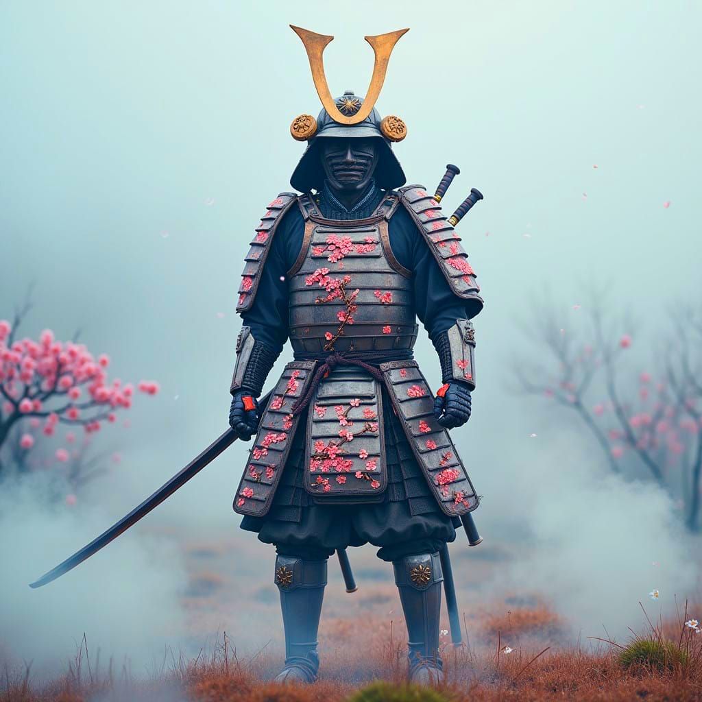 Sakura Samurai - Sakura Samurai in Ancient Armor