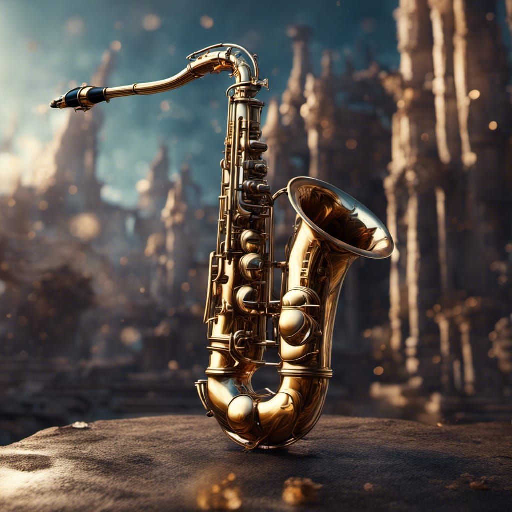 Epic Saxophone - AI Generated Artwork - NightCafe Creator