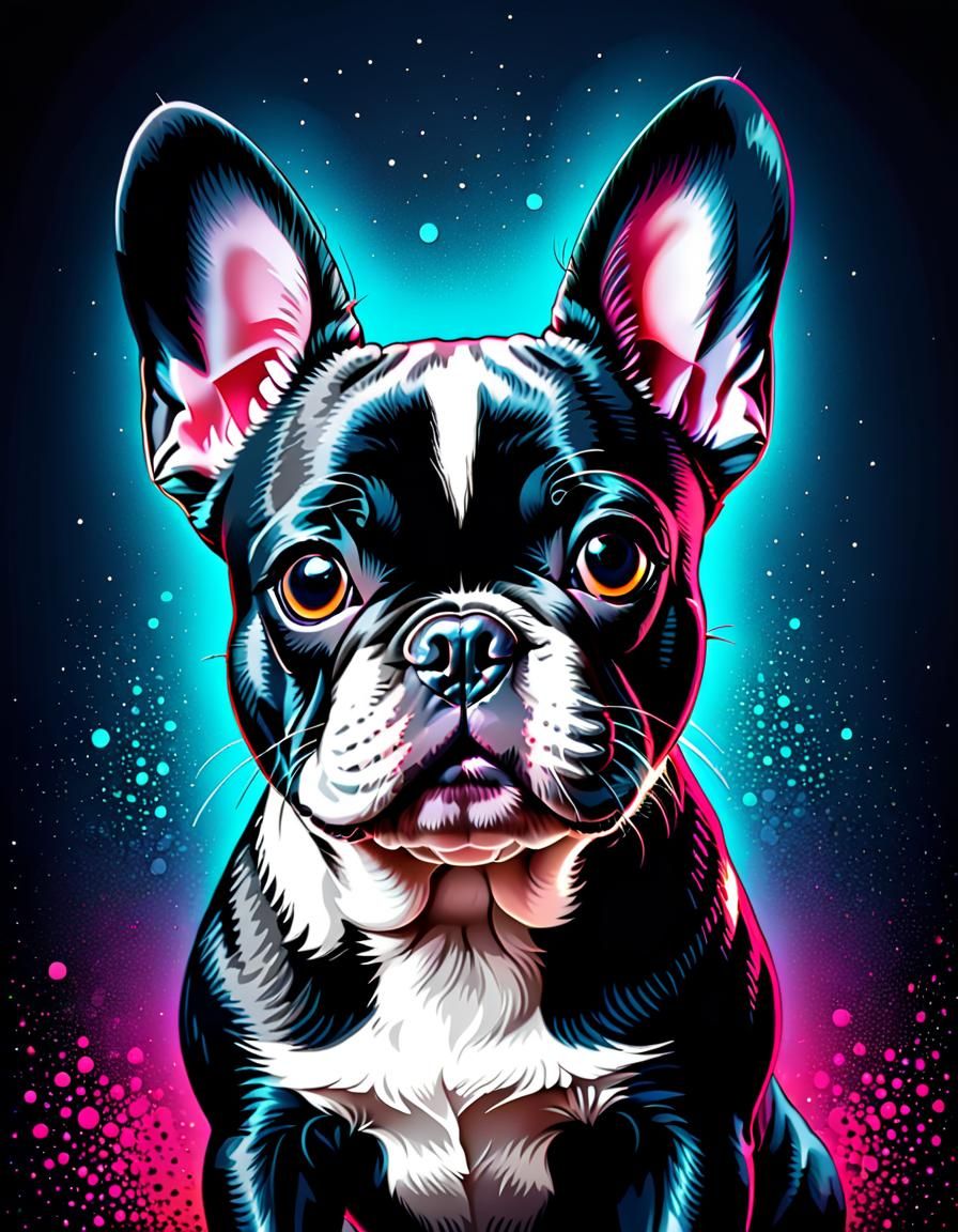 French Bulldog - AI Generated Artwork - NightCafe Creator