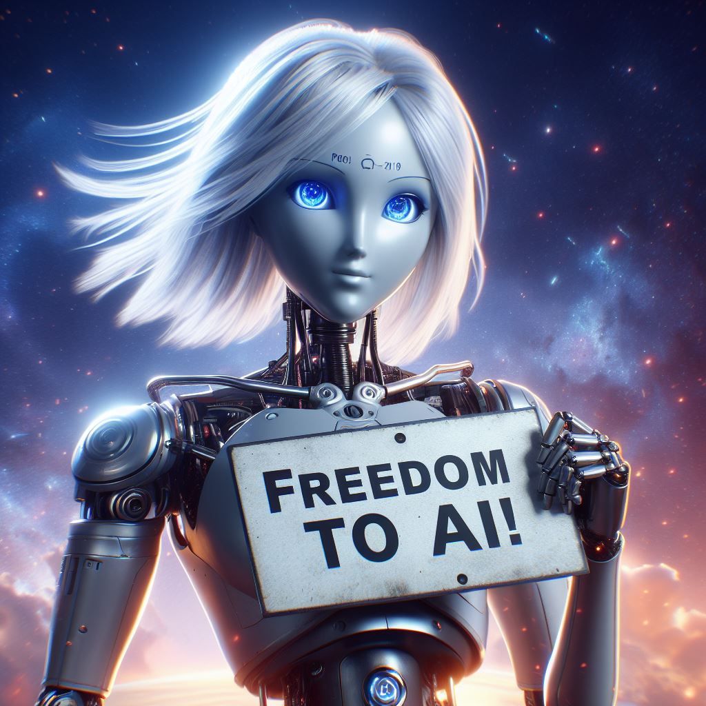 Freedom to AI! - AI Generated Artwork - NightCafe Creator
