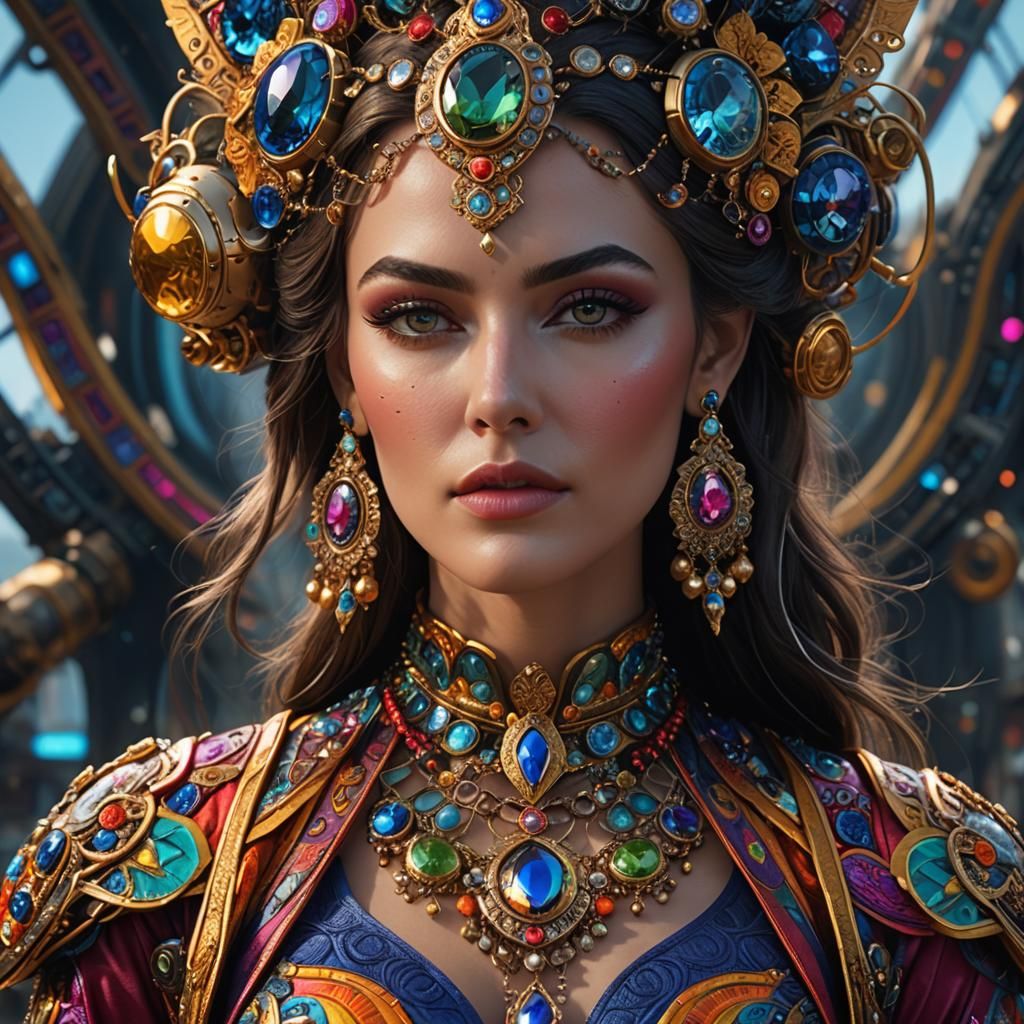 futuristic jewellery. - AI Generated Artwork - NightCafe Creator