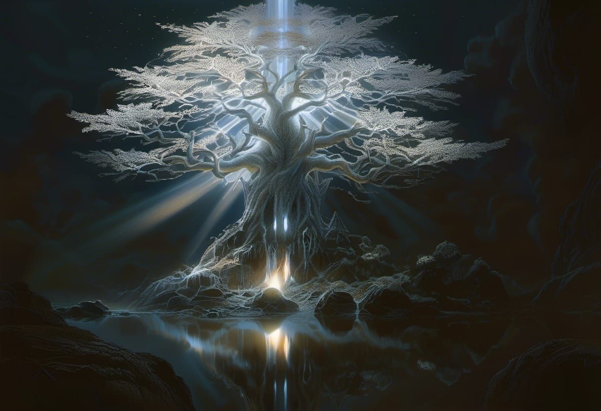 Telperion's Zenith - AI Generated Artwork - NightCafe Creator