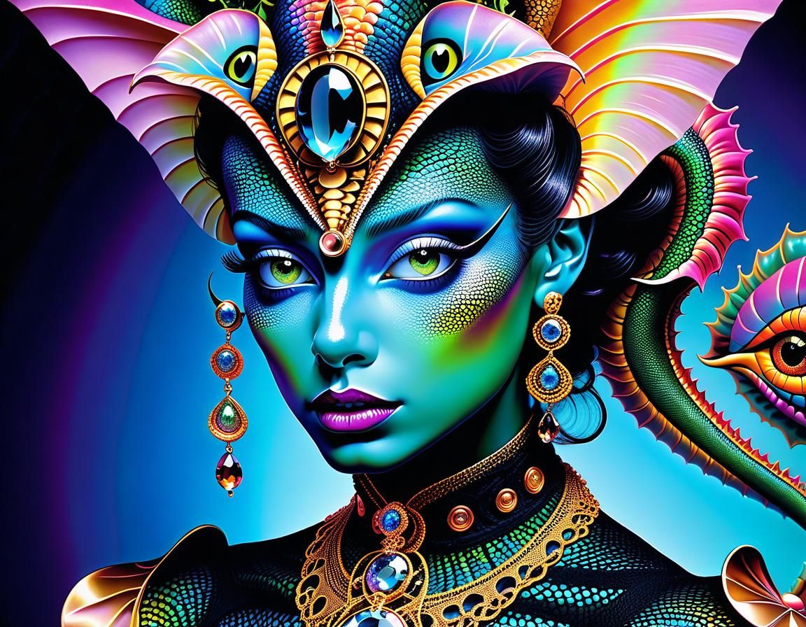 Cryptic Visions - AI Generated Artwork - NightCafe Creator