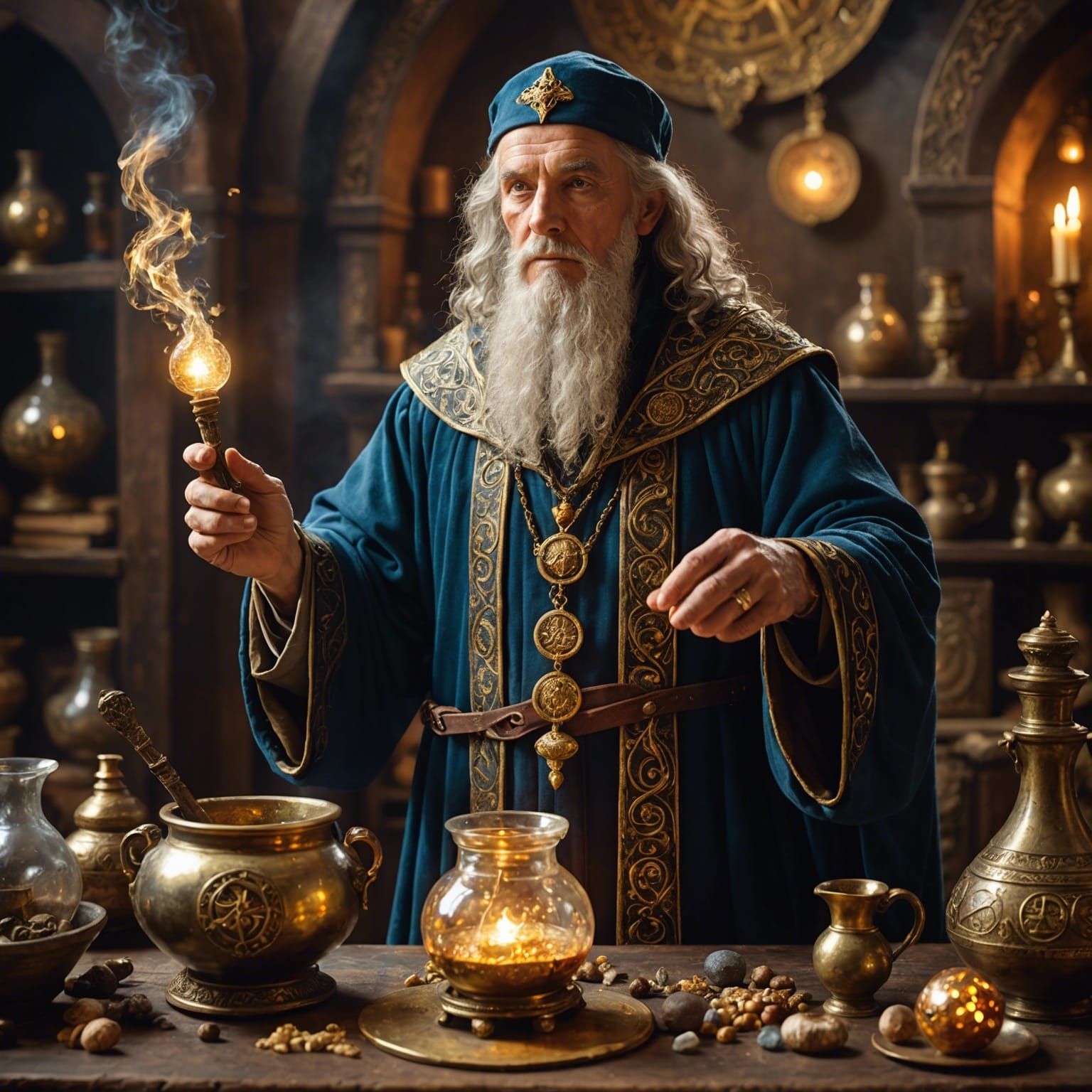 Merlin’s Lair (series) - AI Generated Artwork - NightCafe Creator