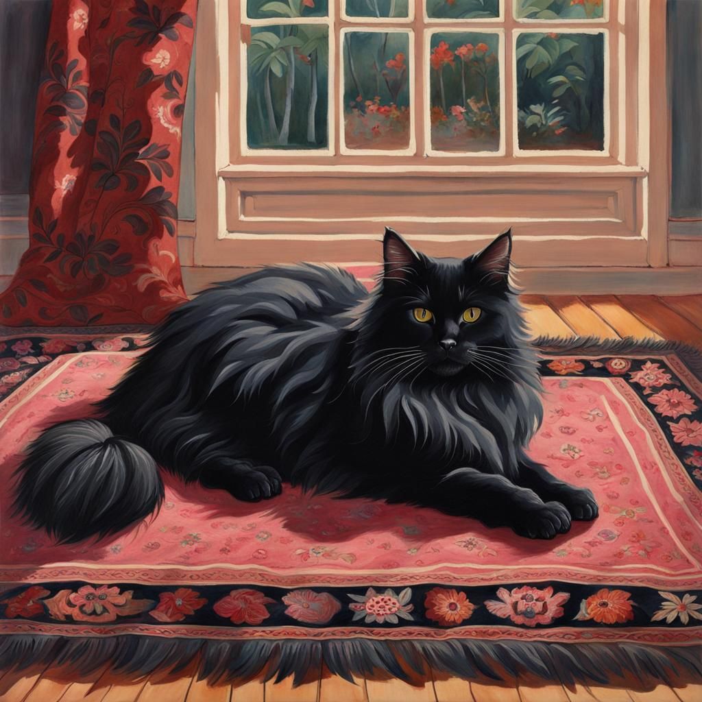 just another cat day - AI Generated Artwork - NightCafe Creator