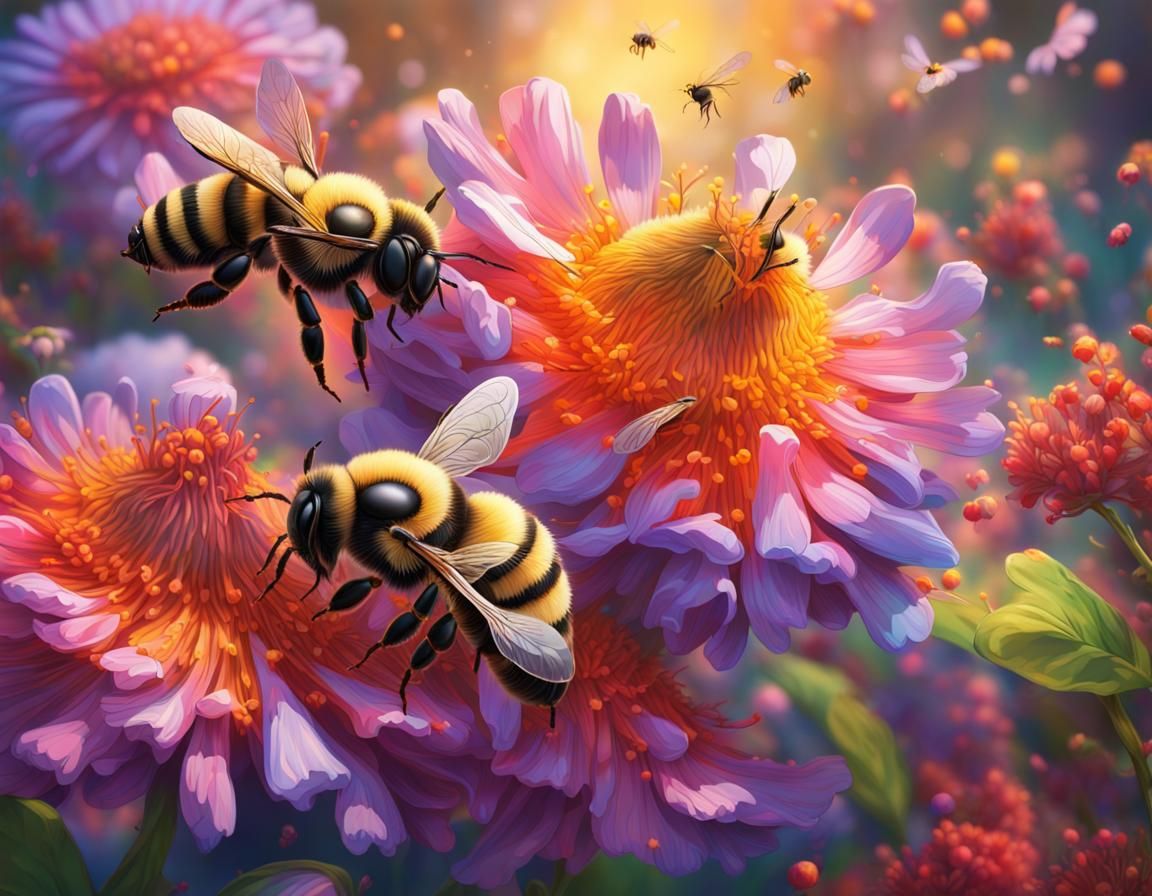 Pollination - AI Generated Artwork - NightCafe Creator