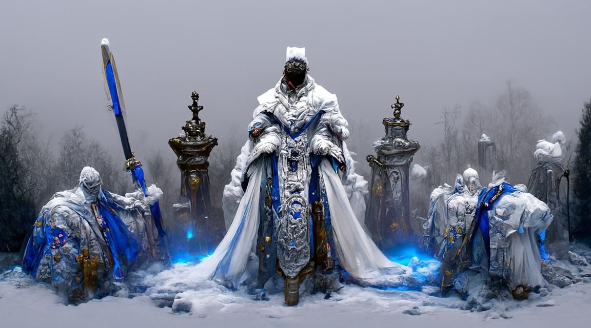 May the Cold God of Winter raise you - AI Generated Artwork - NightCafe ...