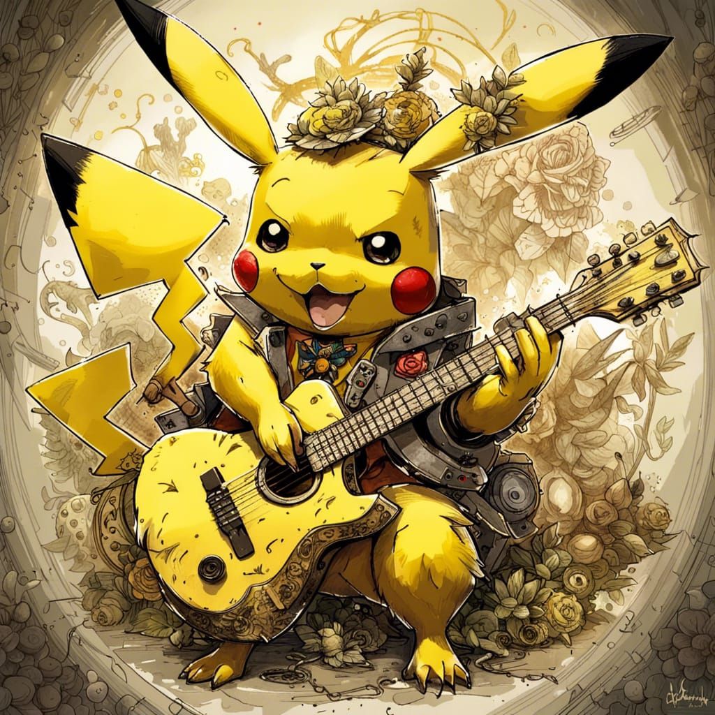 Pikachu - AI Generated Artwork - NightCafe Creator