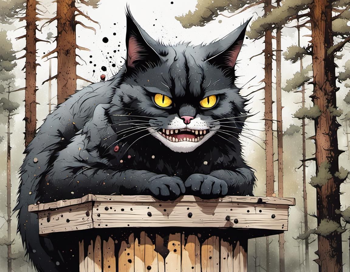 Bayun the cat - AI Generated Artwork - NightCafe Creator