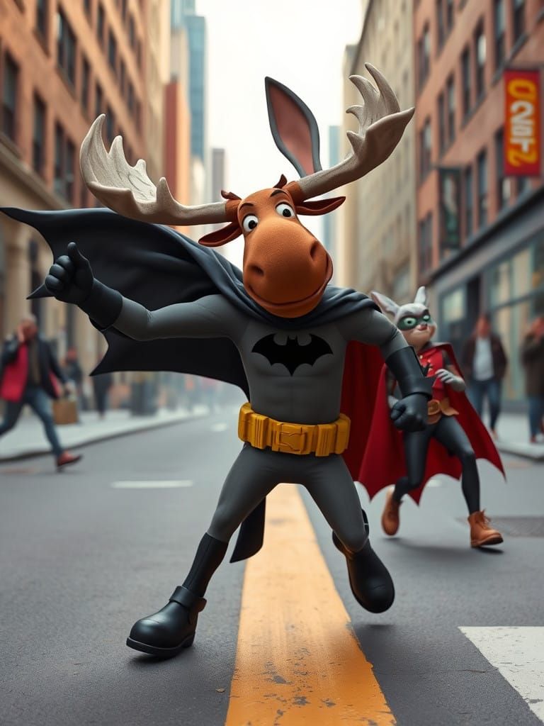 Batmoose and Robin-rabbit 2 - Batmoose and Robin-rabbit 2