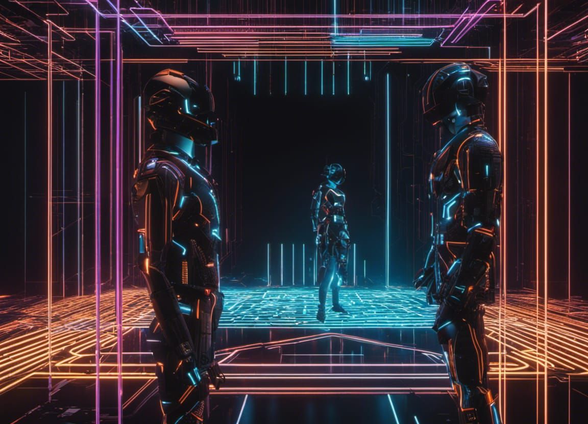 Neotron Cyberspace from the Inside - AI Generated Artwork - NightCafe ...