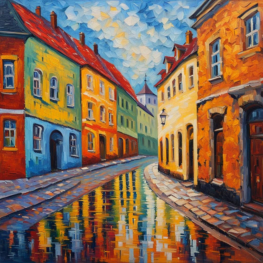 Kaunas, Lithuania - AI Generated Artwork - NightCafe Creator