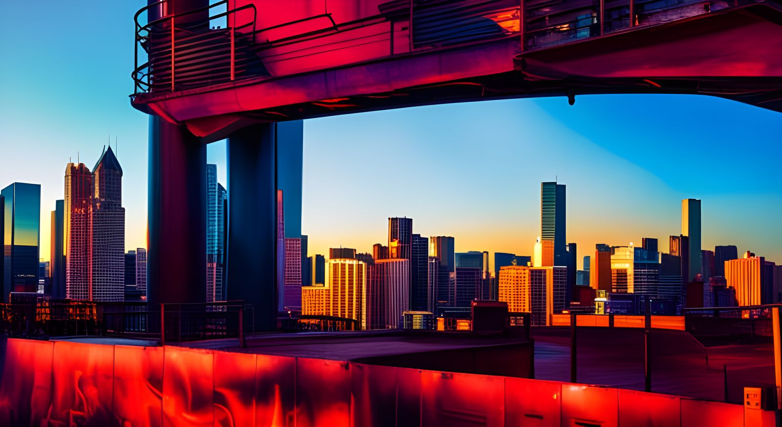 Chicago Street Photography - AI Generated Artwork - NightCafe Creator