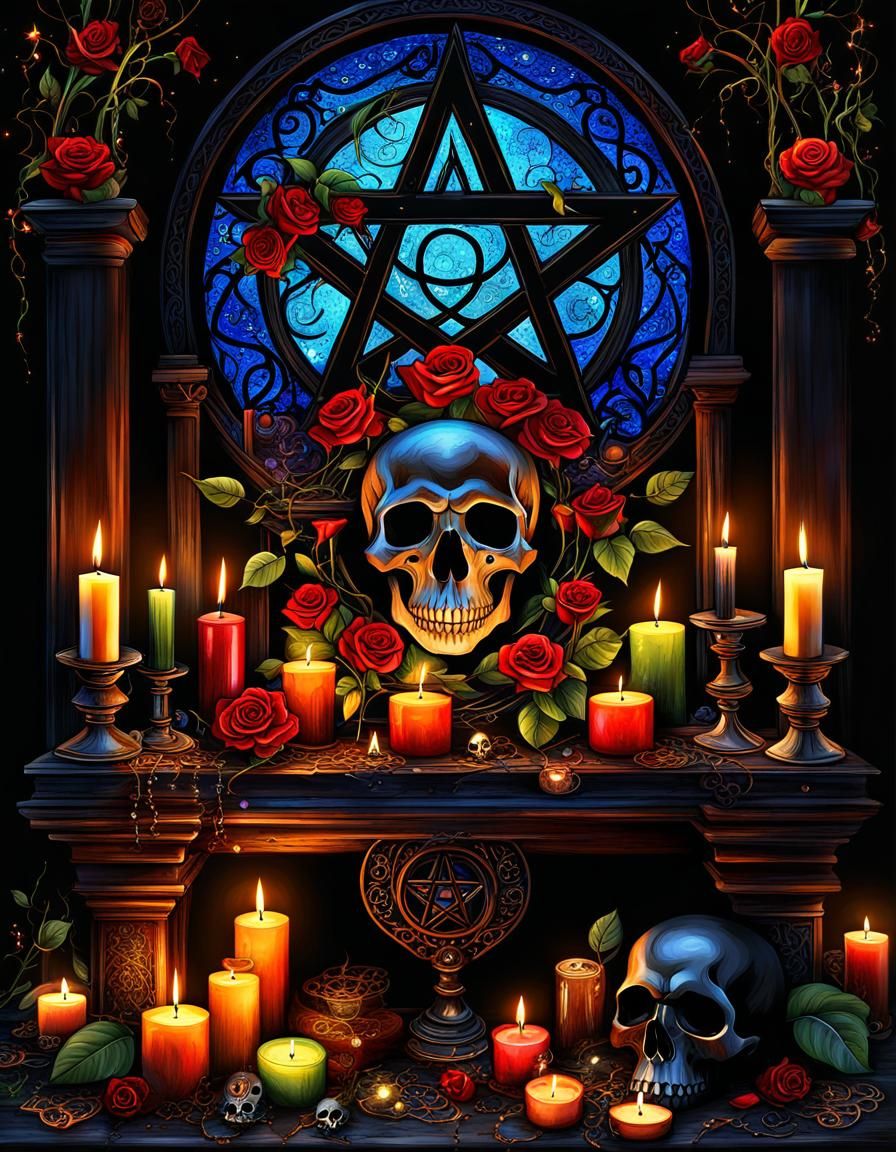 The Altar - AI Generated Artwork - NightCafe Creator