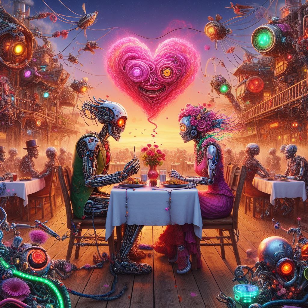 Falling in Love - AI Generated Artwork - NightCafe Creator