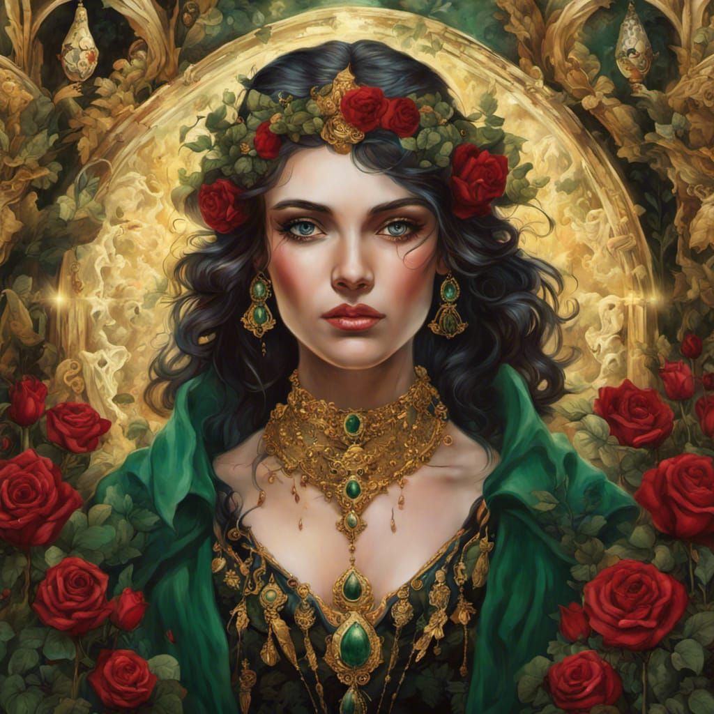 Antique Woman - AI Generated Artwork - NightCafe Creator