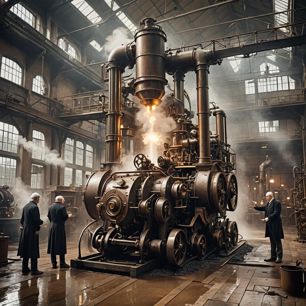 Steammachine - AI Generated Artwork - NightCafe Creator