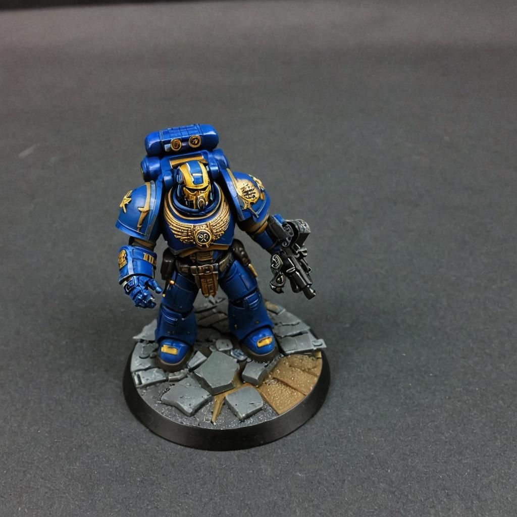 Alpha Primus, Warhammer 40k Primaris Space Marine - AI Generated ...