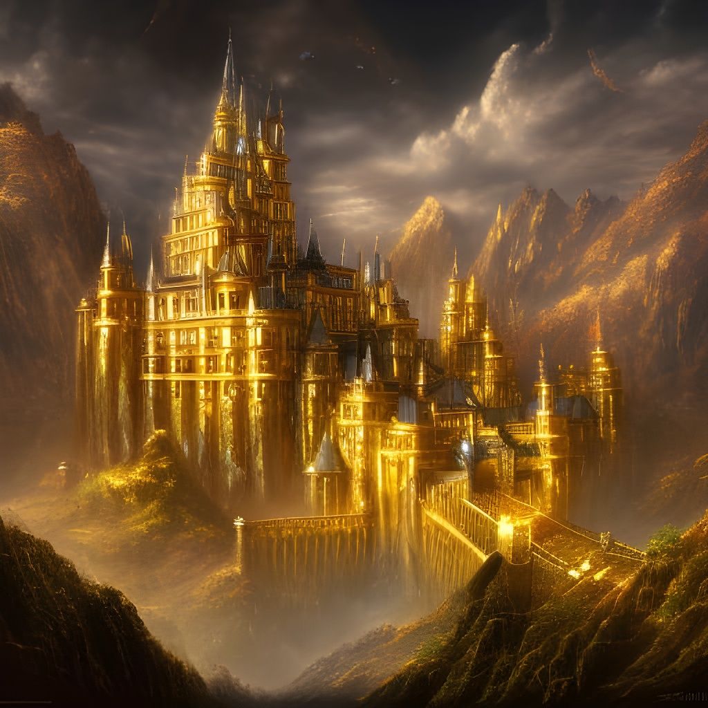 Midas's Palace - AI Generated Artwork - NightCafe Creator