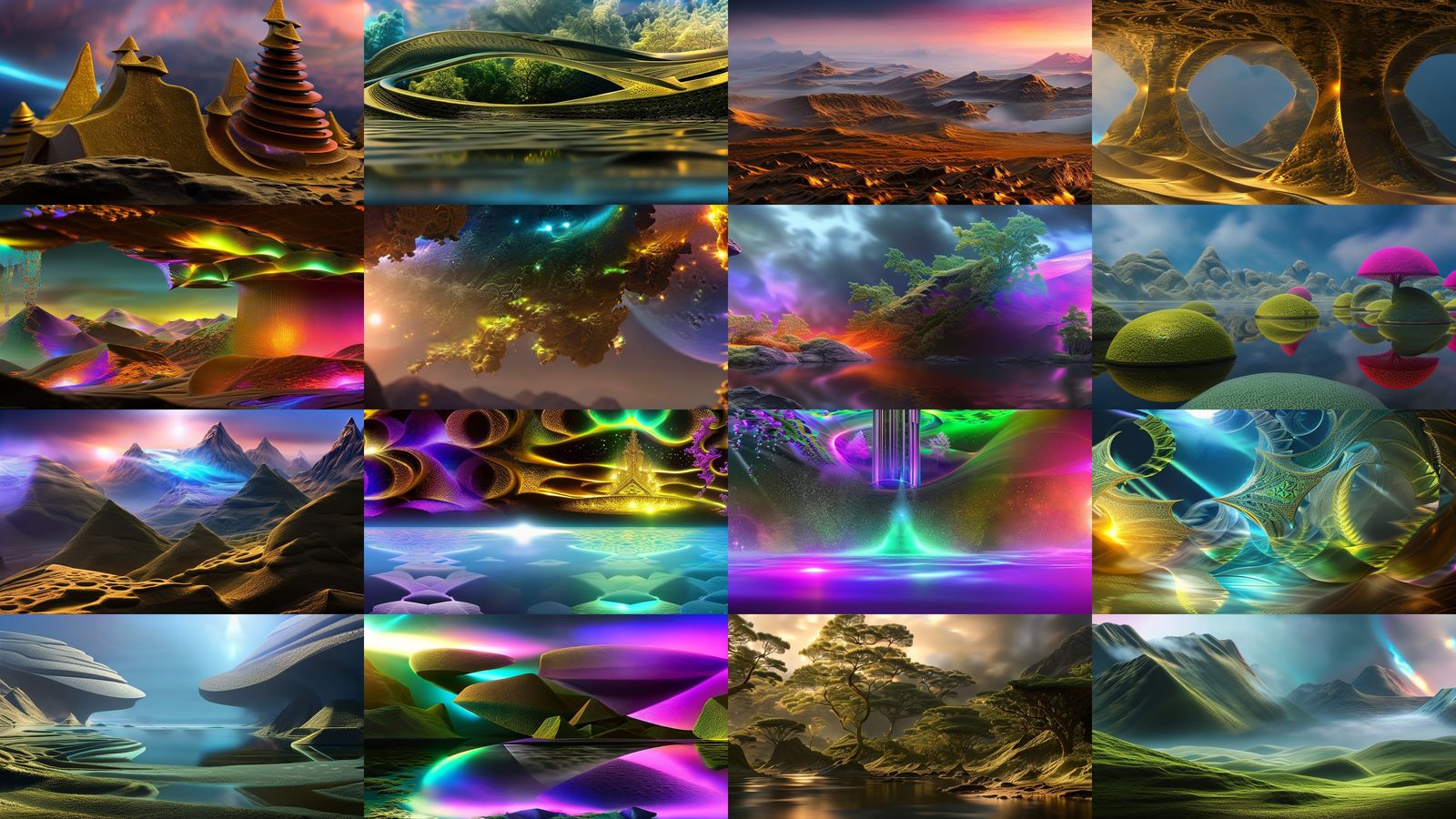 Liquid psychedelic 3D fractals Epic cinematic brilliant stunning intricate meticulously detailed ...