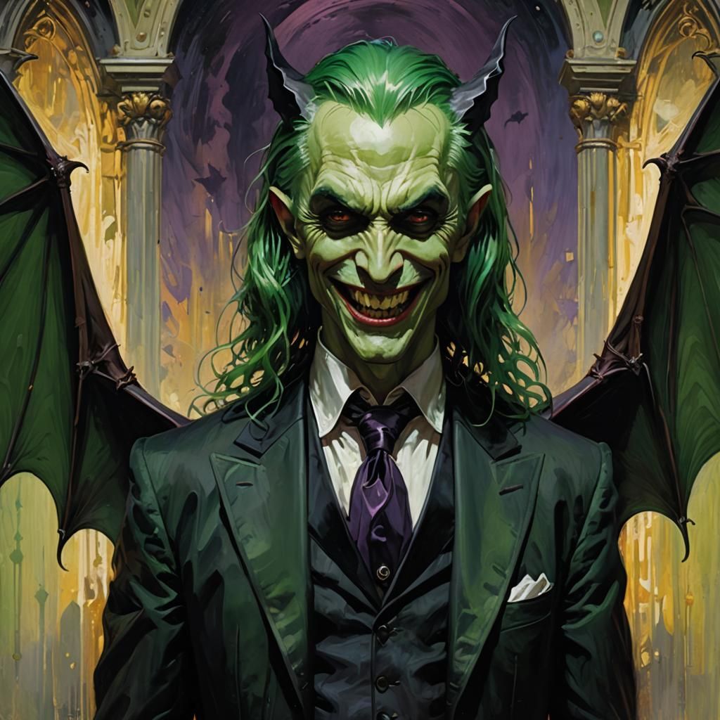 Is it Batman Joker or Vampire? 😁 - AI Generated Artwork - NightCafe Creator