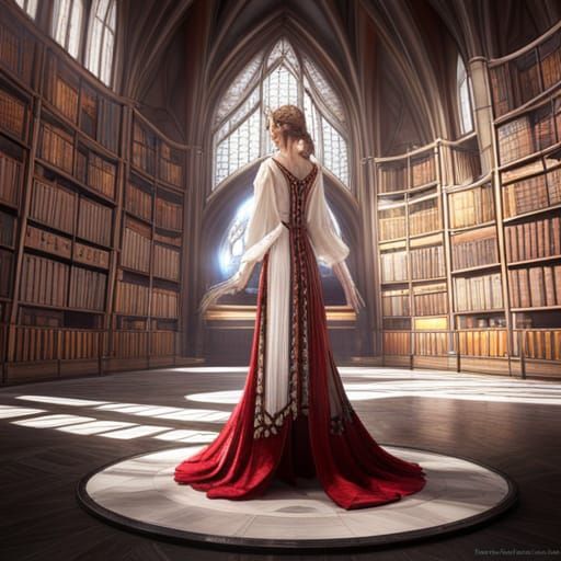 The Librarian - AI Generated Artwork - NightCafe Creator