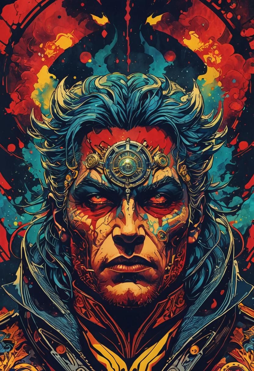 The Daemon King - AI Generated Artwork - NightCafe Creator