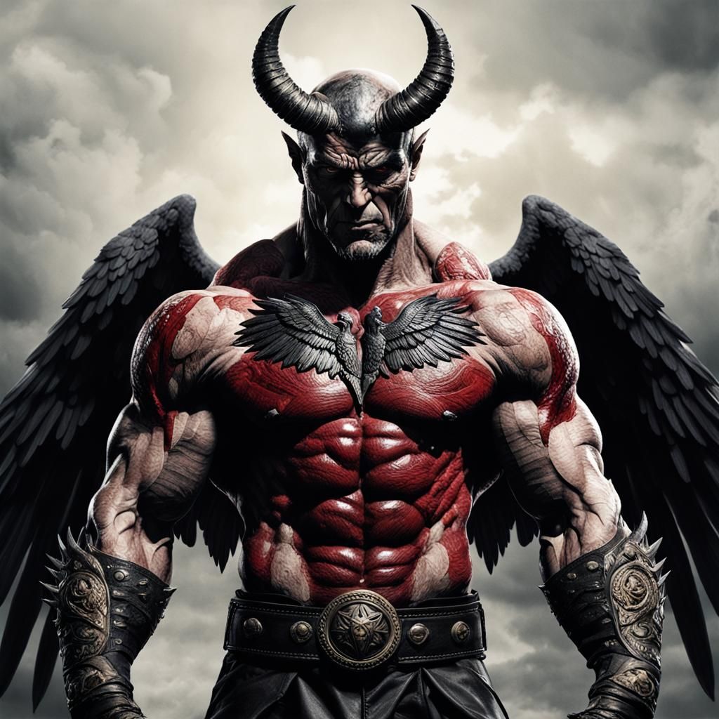 demonio azazel - AI Generated Artwork - NightCafe Creator