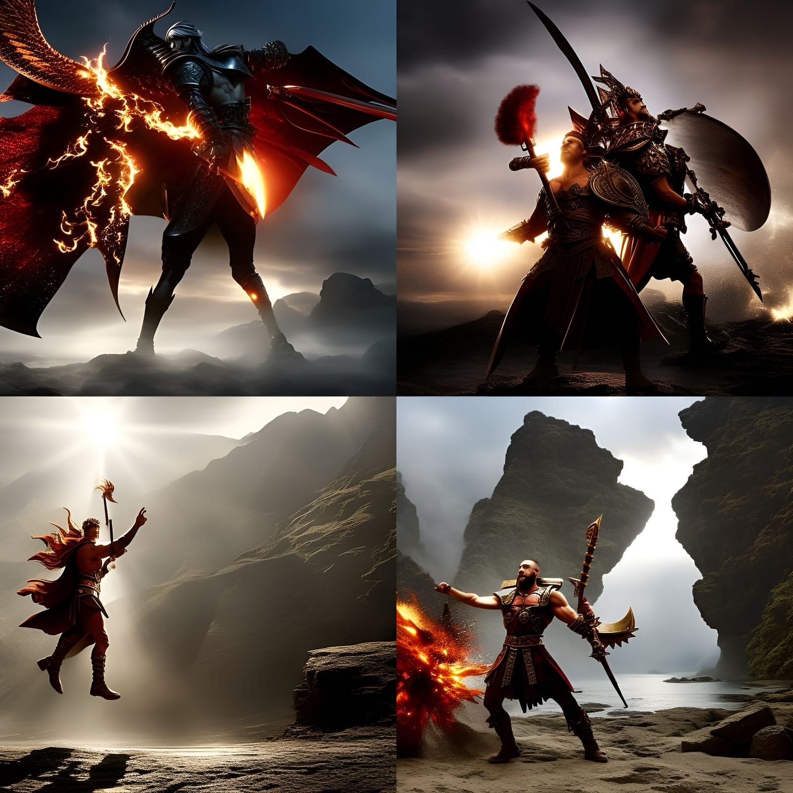 Ares: God Of War And Courage - AI Generated Artwork - NightCafe Creator