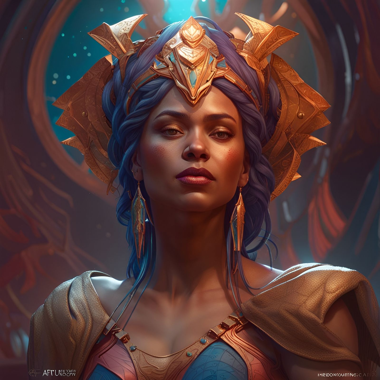 The queen of Mars - AI Generated Artwork - NightCafe Creator