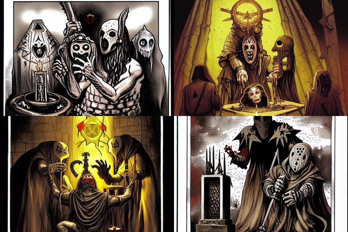 Freemasonic Knights Templar Friday the 13th - AI Generated Artwork ...