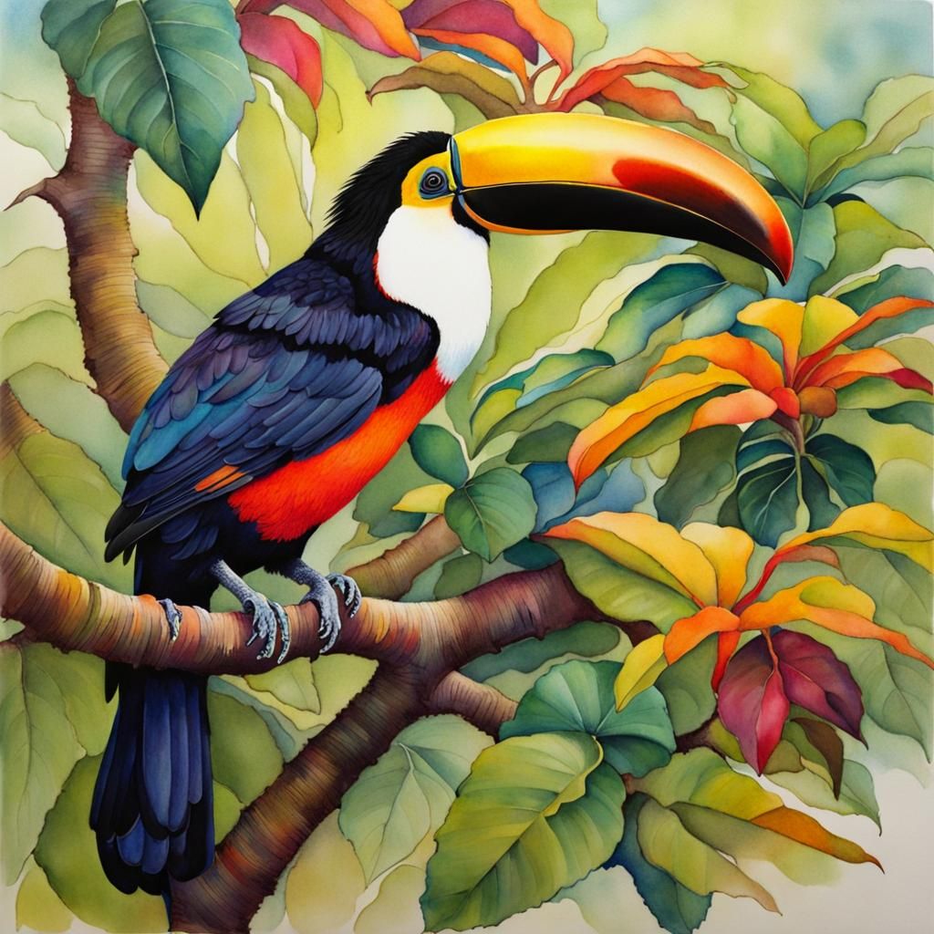 Toucan - AI Generated Artwork - NightCafe Creator